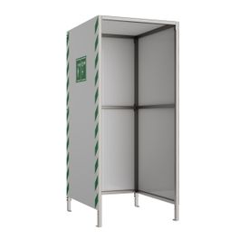 Cubicle with Roof for Emergency Safety Showers SC-ROOF Hughes